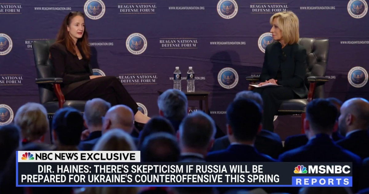 DNI Avril Haines: Russia can’t replace on their own ‘what they are ...