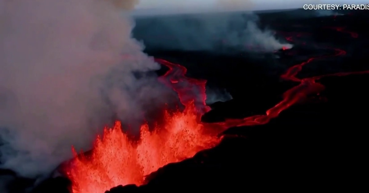 Volcano erupts in Indonesia sparking concern as Mauna Loa eruption ...