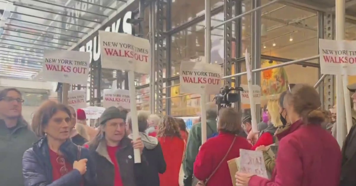 New York Times employees launch 24-hour strike