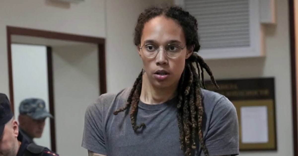 Griner welcomed home after landing in the U.S.