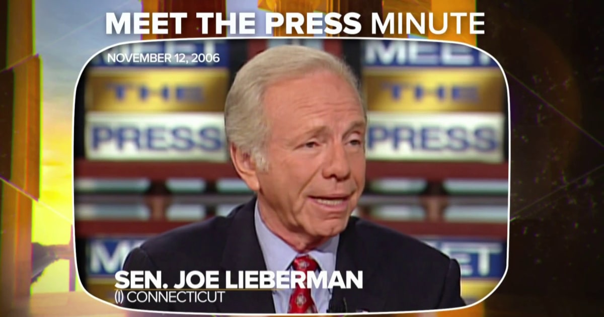 Sen. Lieberman after becoming Independent: 'I’m going to continue to do ...