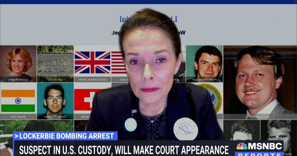 Wife of Lockerbie victim: Mas’ud arraignment a 'milestone’ in decades ...