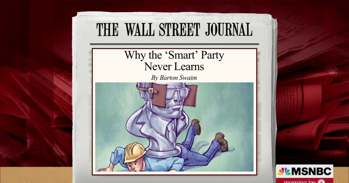 Joe to GOP: Get out of the far-right bubble, stop fearing those who ...