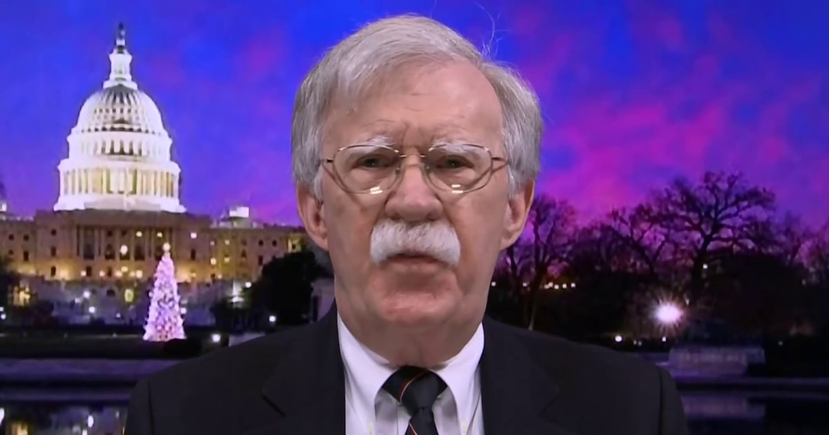 John Bolton: Donald Trump has no philosophy. “It’s performance art.”