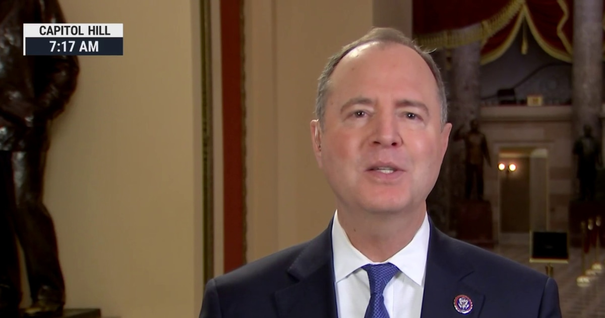 Rep. Schiff: 'Painstaking effort' to put together Jan. 6 report