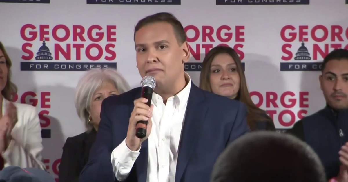 Congressman-elect George Santos facing report he misrepresented credentials