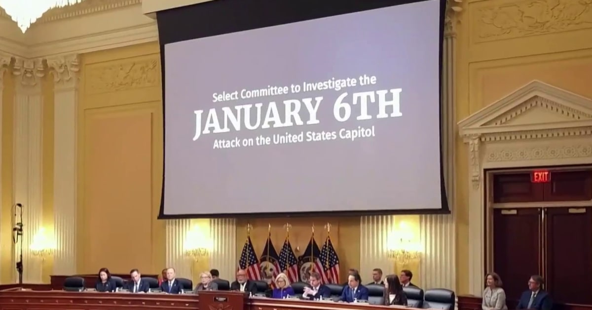 Trump is principally responsible for Jan 6th, committee’s report says