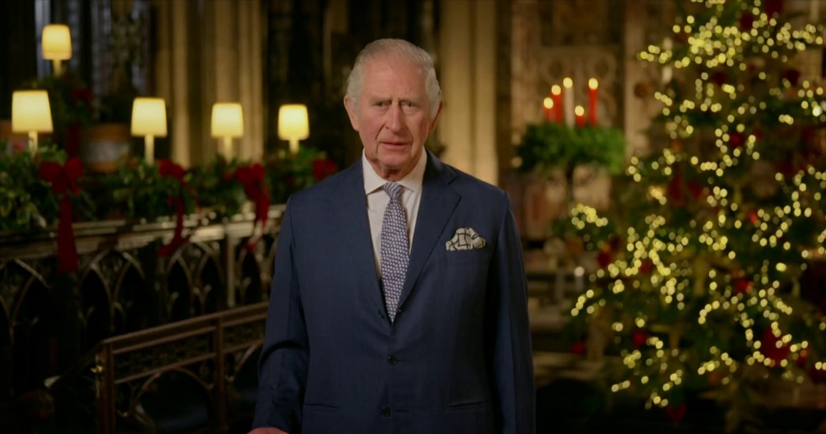 Charles III delivers first Christmas broadcast as king