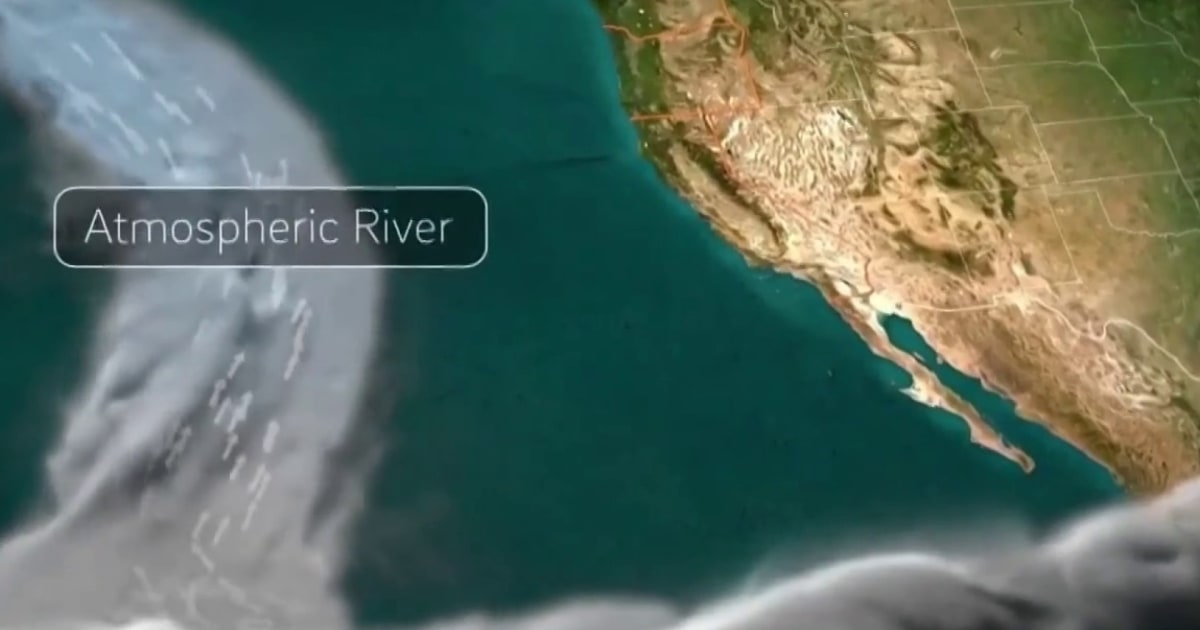 How an atmospheric river will affect California's Central valley