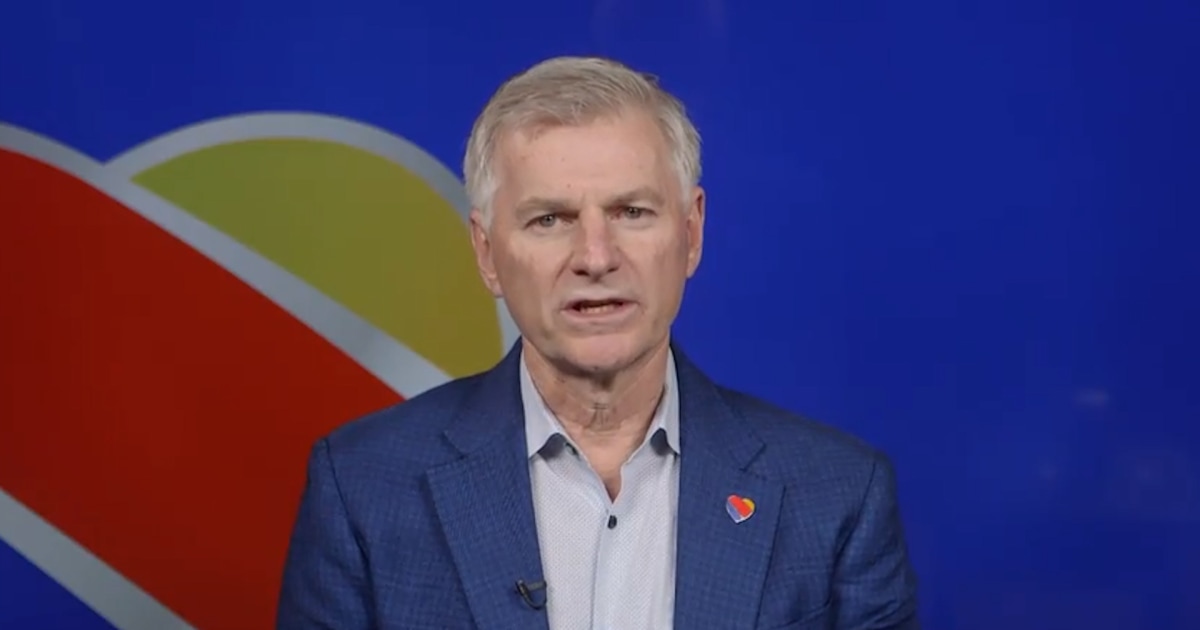 Southwest CEO apologizes after thousands of canceled flights