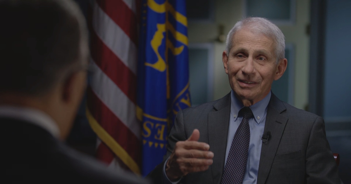 Dr. Anthony Fauci: extended interview