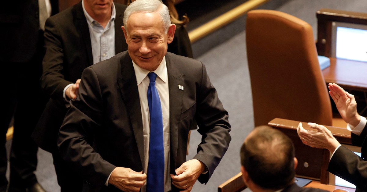 Benjamin Netanyahu completes comeback, swearing in as Israel’s prime ...
