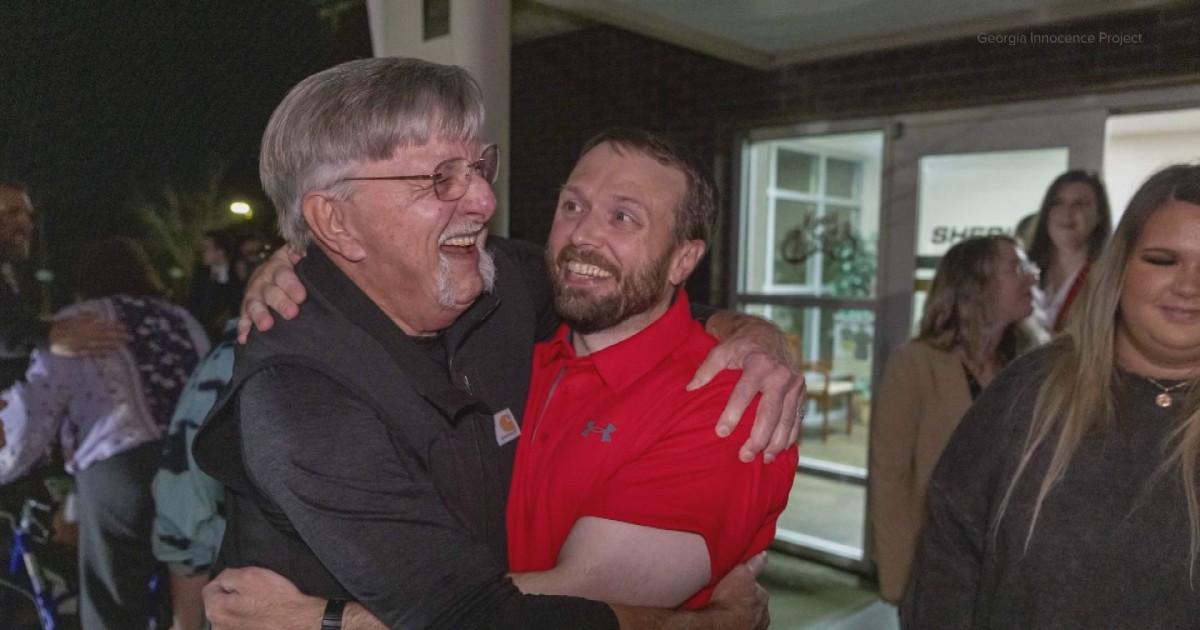 Georgia men wrongfully imprisoned for 25 years set free