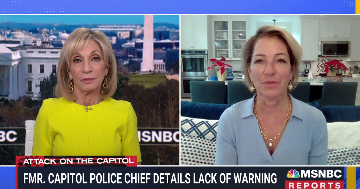 'His blood was running cold' Carol Leonnig on Capitol Police chief's ...