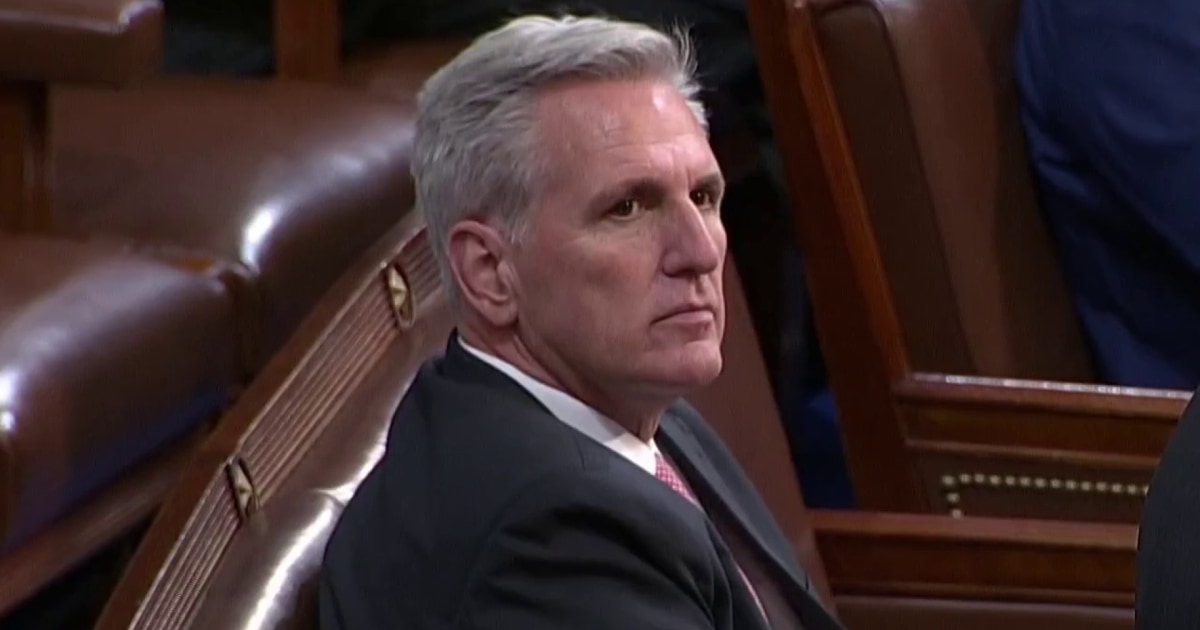 Kevin McCarthy’s Speaker bid falls short for a third day