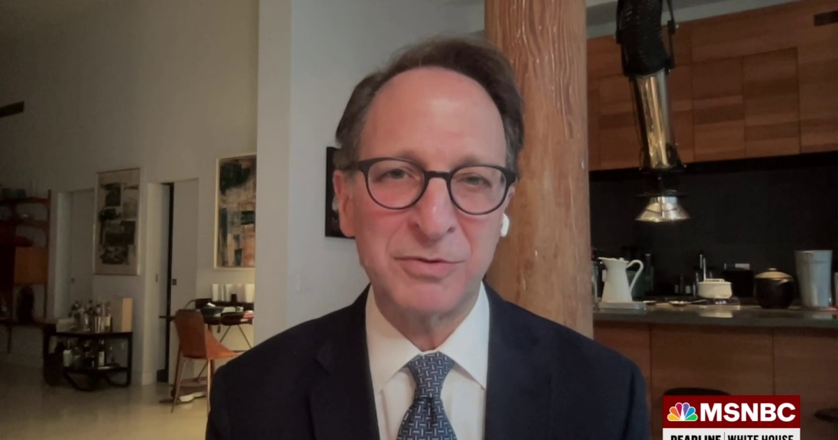 Andrew Weissmann: Fani Willis probe ‘feels like an incoming, heat ...