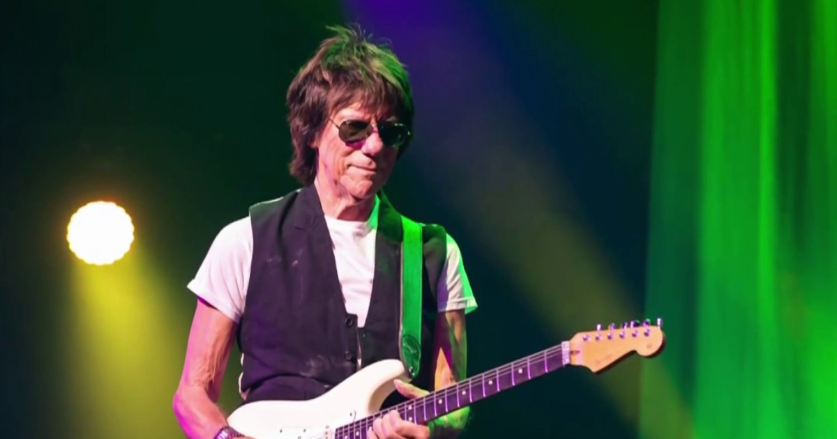 Rock and Roll Hall of Fame guitarist Jeff Beck dead at 78