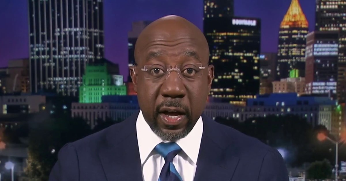 Sen. Warnock: Nobody will silence me on the issue of voting rights