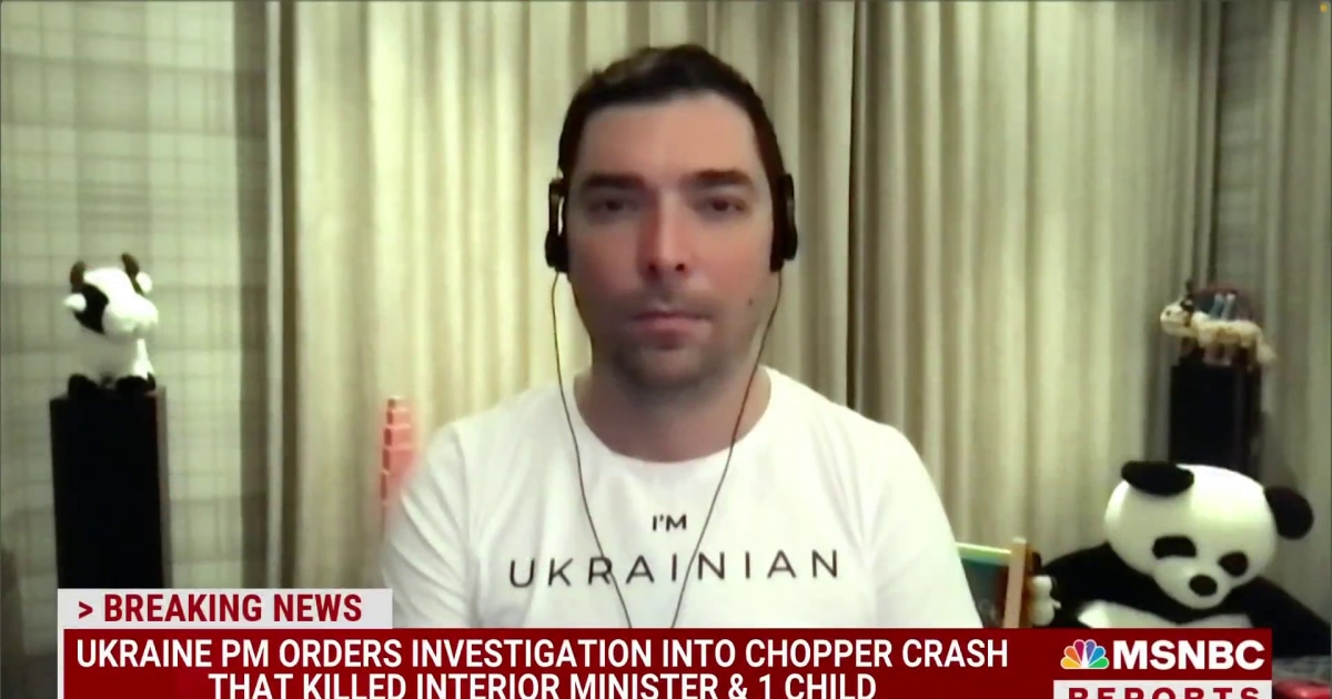 Igor Novikov: Regardless of cause, Ukrainian helicopter crash ‘a direct ...