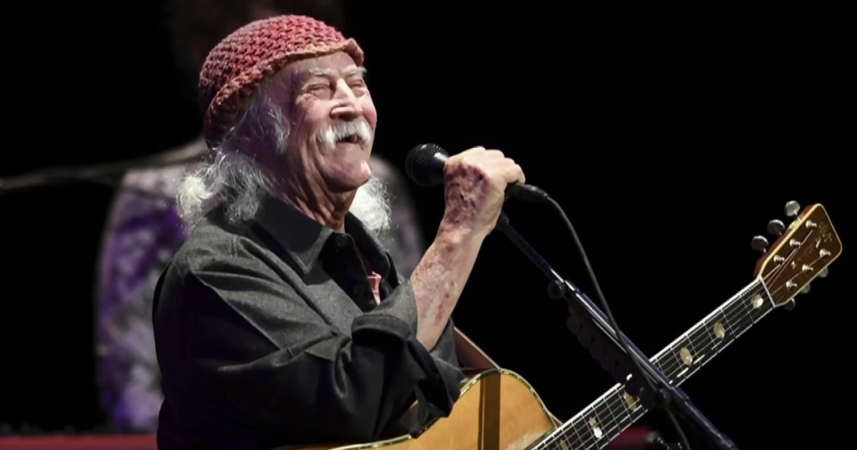 Grammy Award-winning singer David Crosby dead at 81