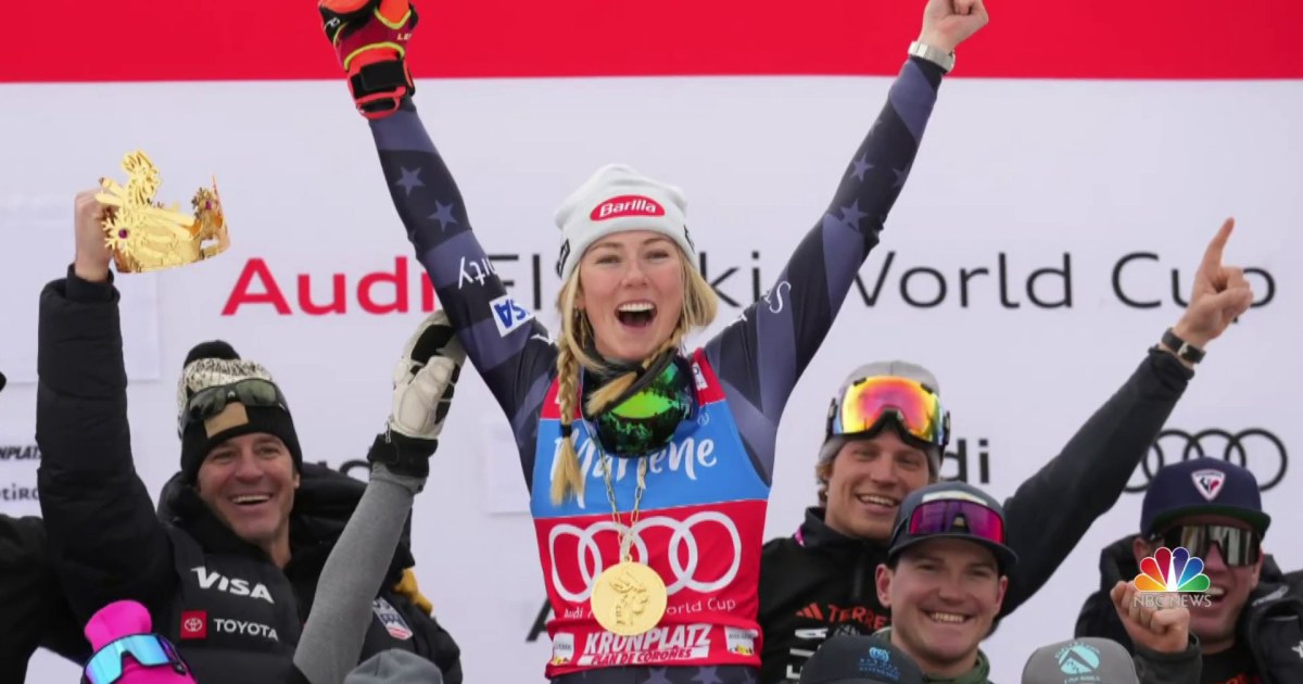 Mikaela Shiffrin breaks all-time women’s Alpine skiing World Cup record