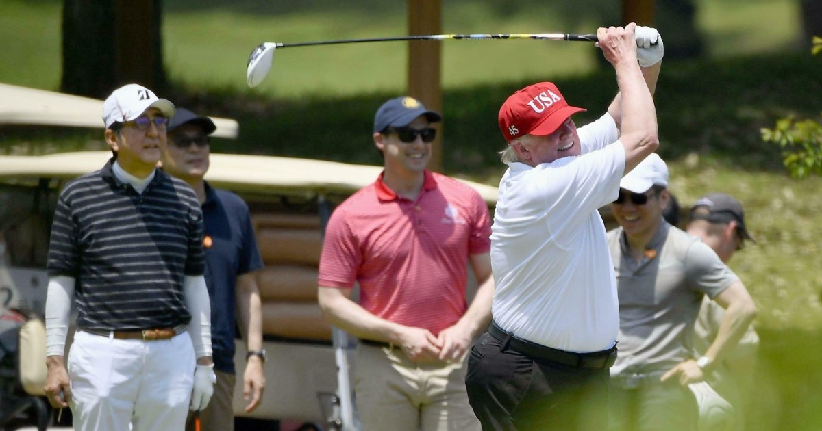 Trump concocts dubious score to win his own golf tournament - TrendRadars