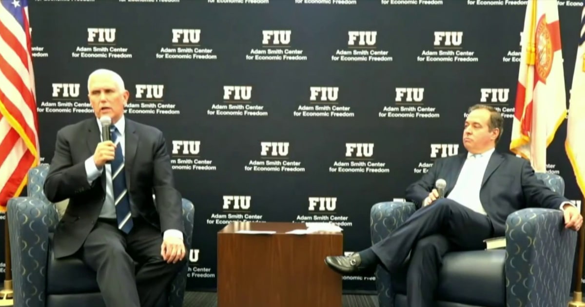 Pence addresses classified documents found at his home