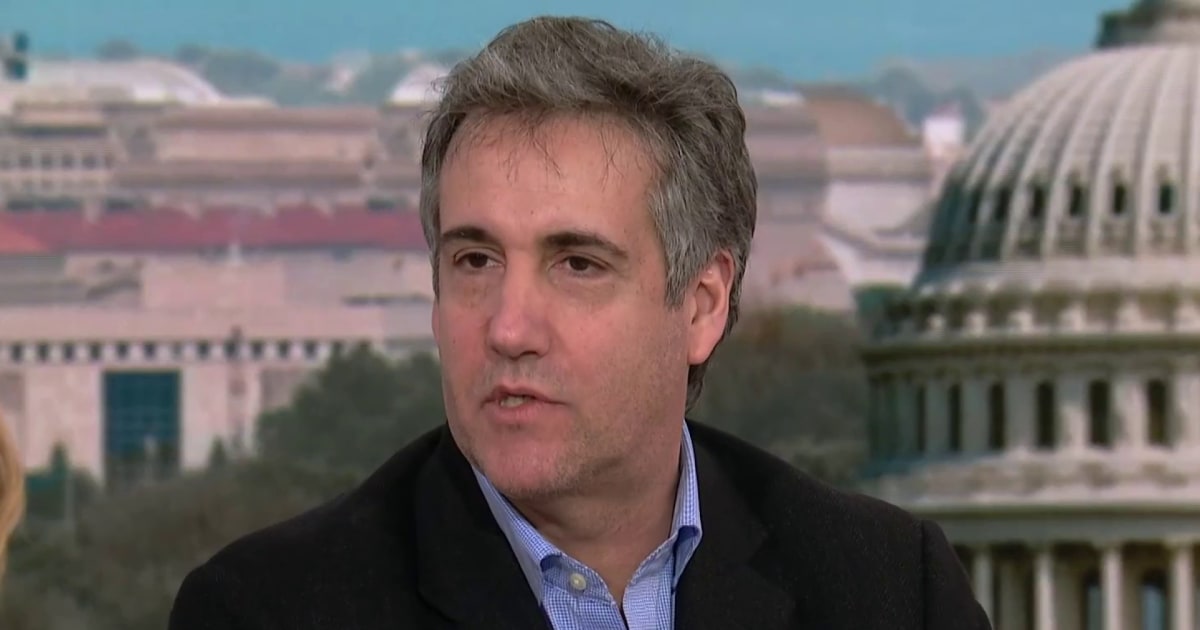 Michael Cohen: Donald will ultimately be held accountable for Stormy ...