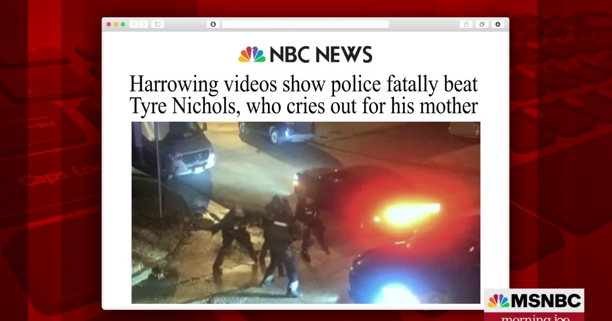 Rev Al Tyre Nichols Footage Absolutely Chilling Worse Than Rodney King