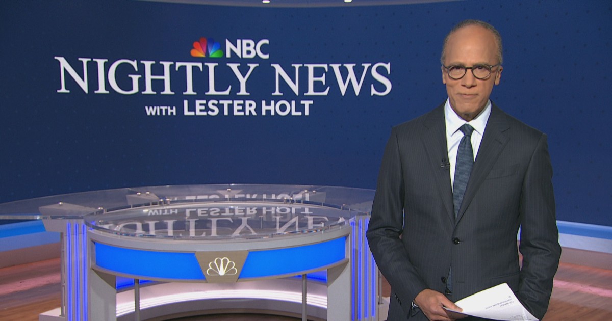 Nightly News Full Broadcast (January 13th)