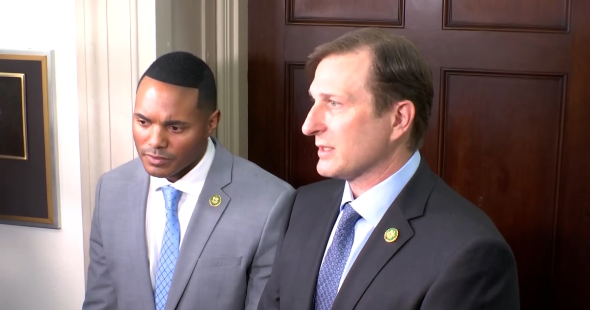 Democrats deliver ethics complaint to Rep. Santos' office