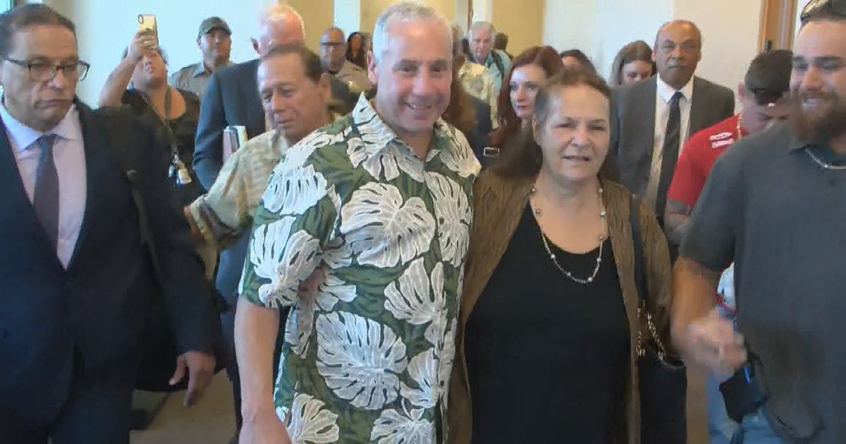 Hawaii man wrongfully convicted of murder free after 23 years