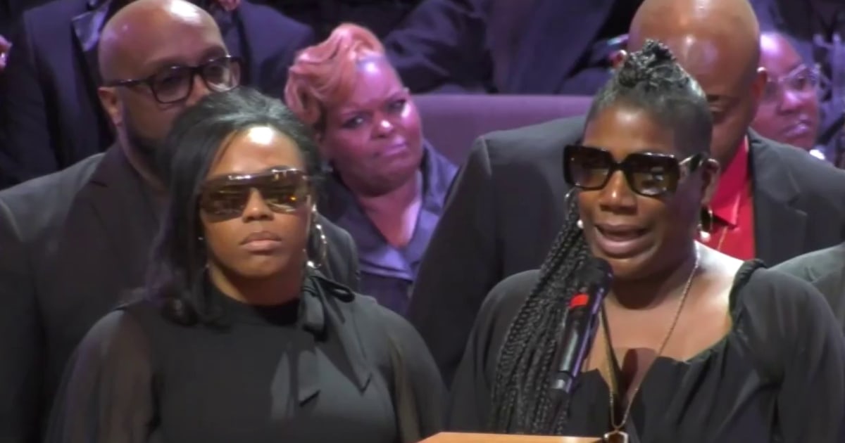 Sister of Tyre Nichols says brother was ‘robbed of life’ by ‘monsters’