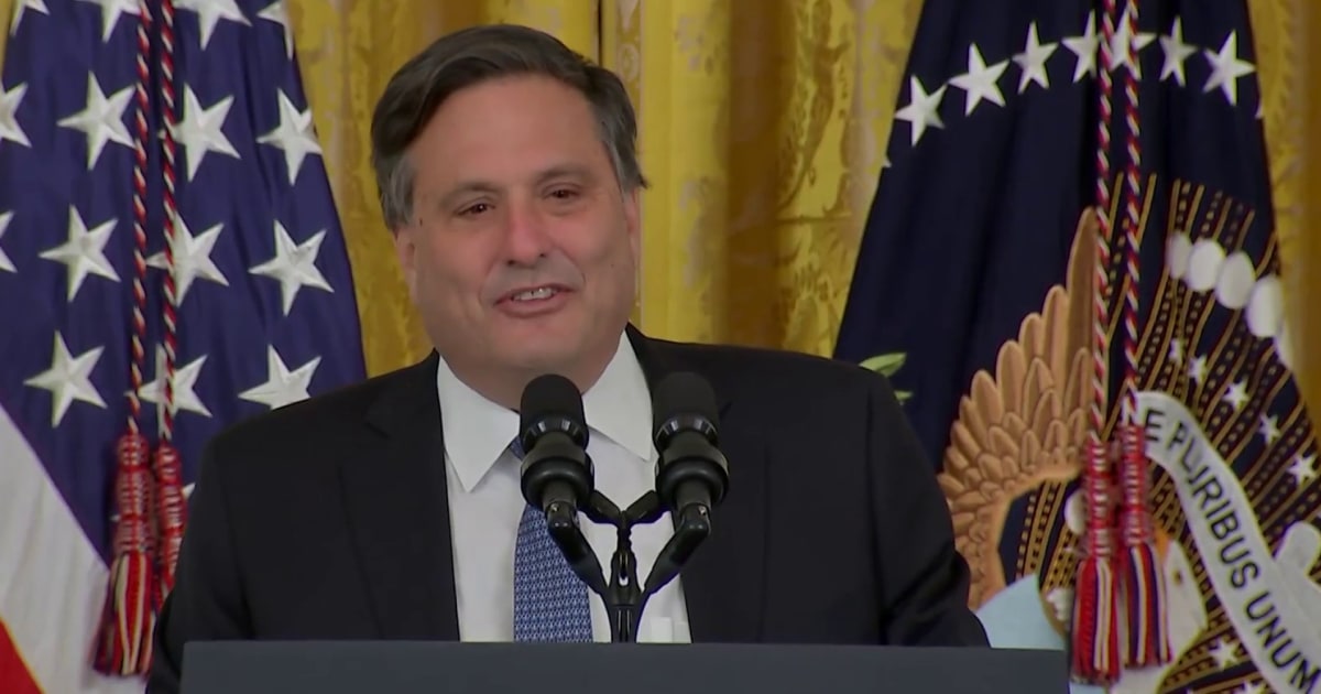 Watch Ron Klain's full speech as he steps down as White House chief of ...