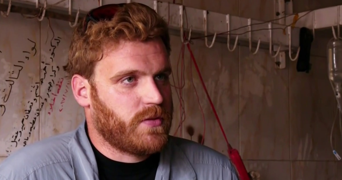 American medic Pete Reed killed in Ukraine