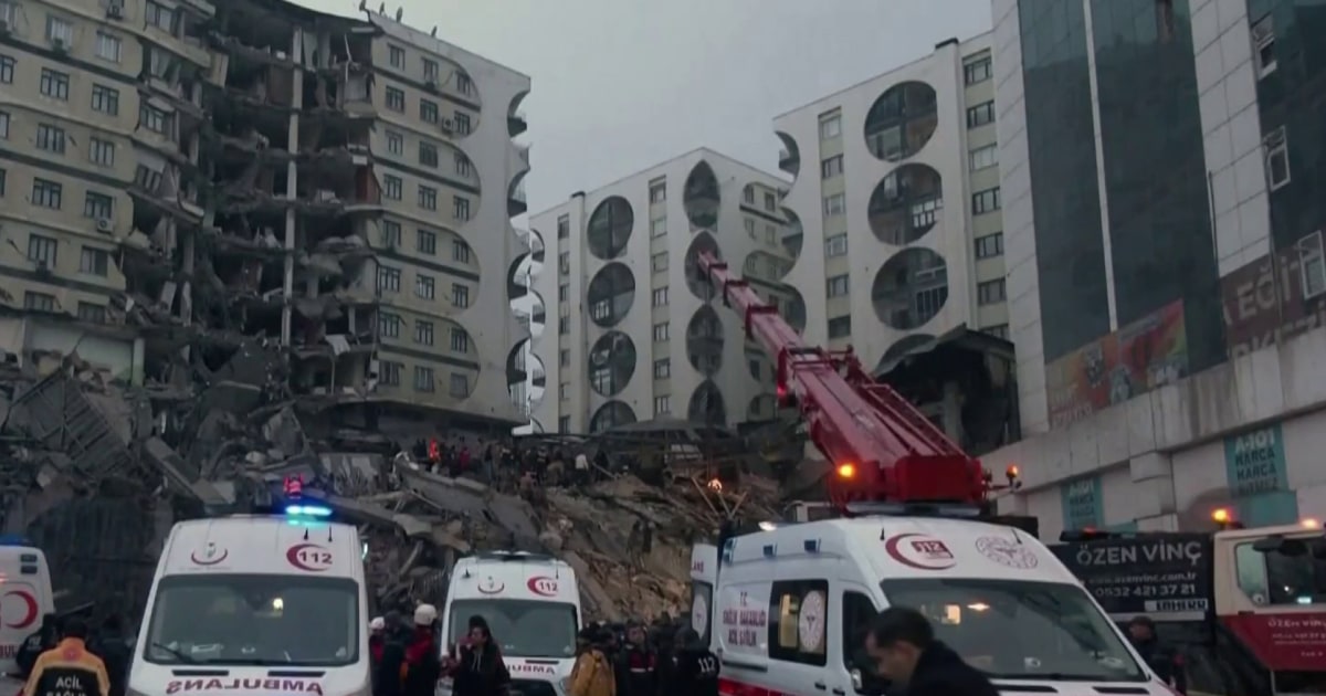 Syrian doctor recounts earthquake shaking, infrastructure in ruins