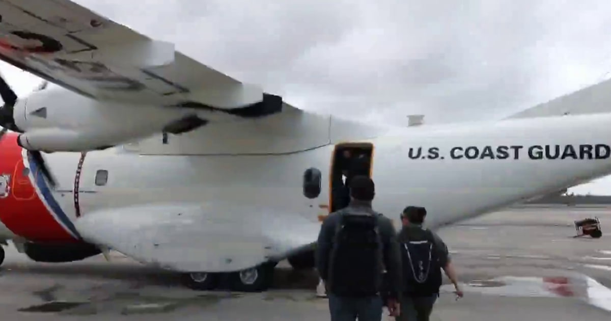 Inside the U.S Coast Guard's migrant search at sea