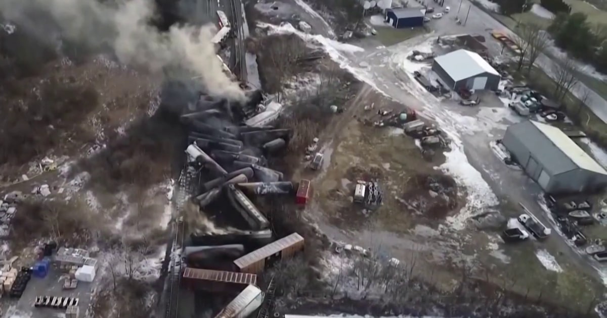 Investigation into toxic train derailment could take 'months, if not ...