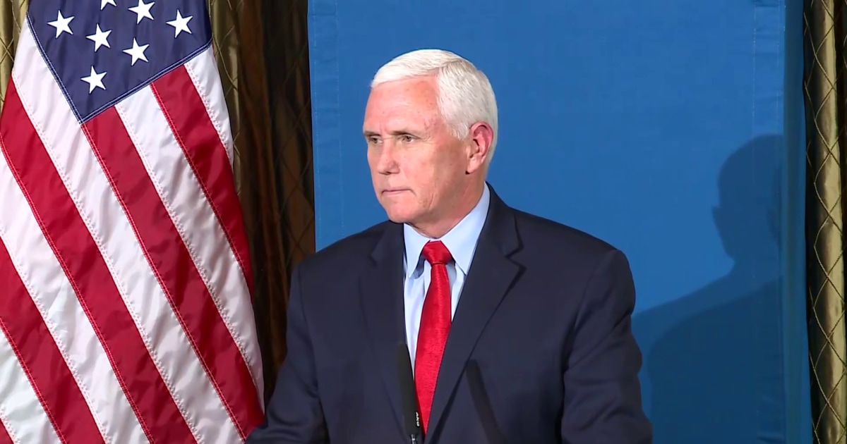 Pence criticizes Putin for his role in invasion of Ukraine