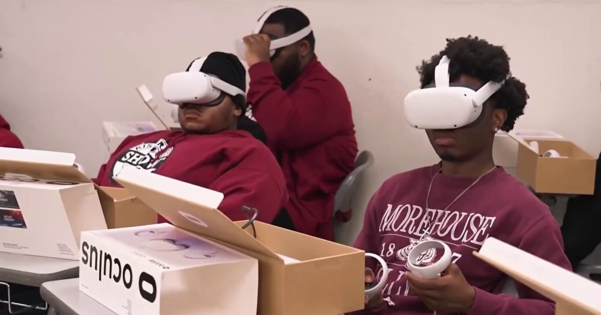 Morehouse College class teaches Black History using the metaverse
