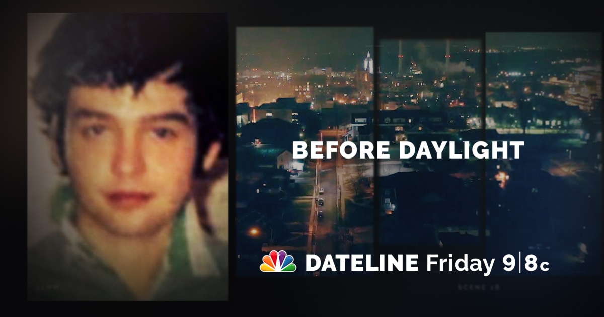 DATELINE FRIDAY SNEAK PEEK: Before Daylight