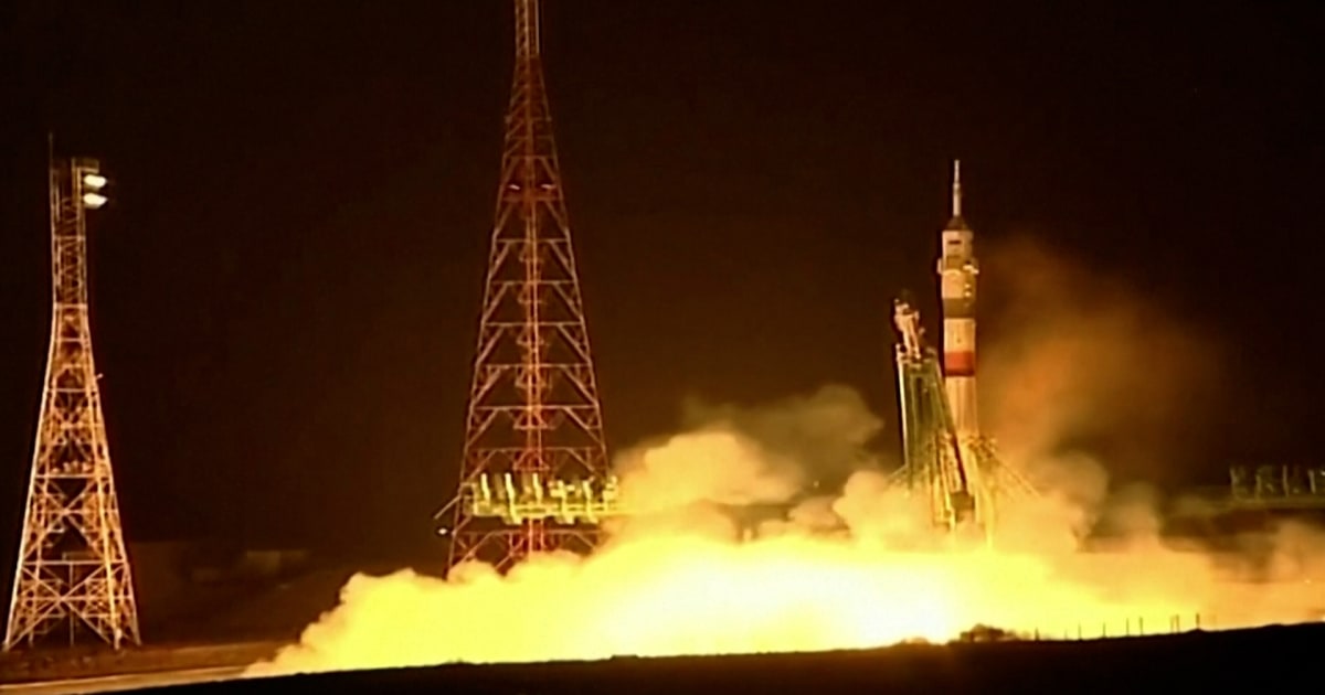 Russian spacecraft launched to ISS to bring back stranded crew