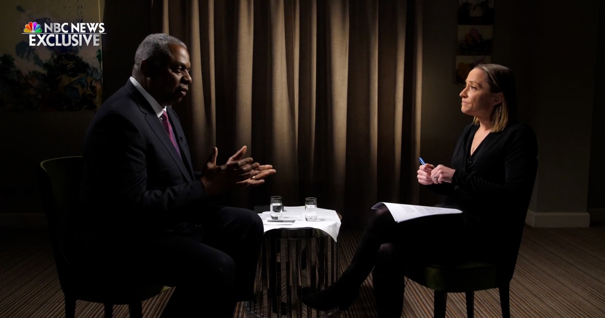 Defense Secretary Austin on U.S. involvement in Ukraine: extended ...
