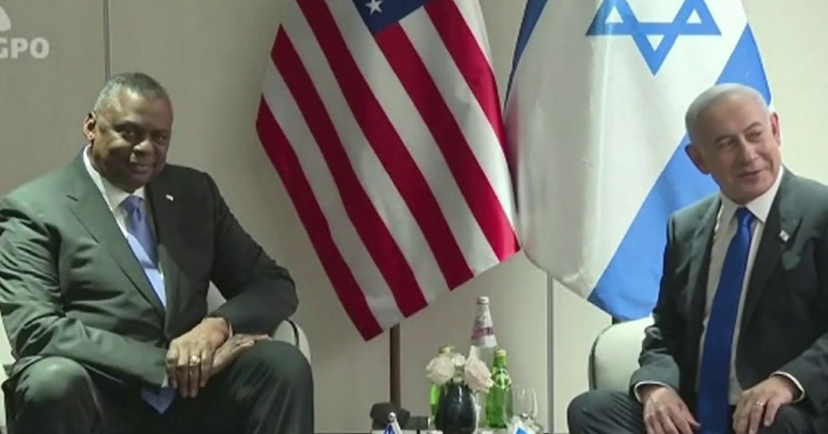 Protests in Israel disrupt Defense Secretary Austin's visit