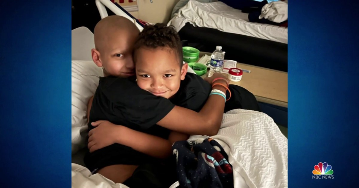 7-year-old boy is ‘real-life superhero,’ donating bone marrow to older ...