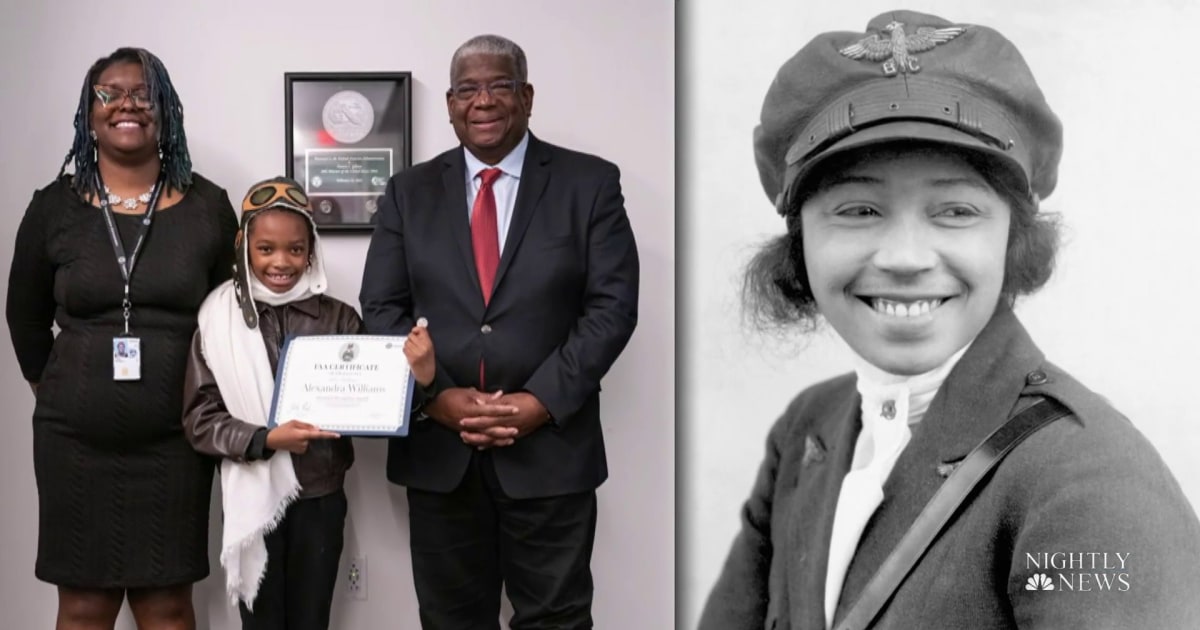 Third grader gives Bessie Coleman presentation to FAA after school ...
