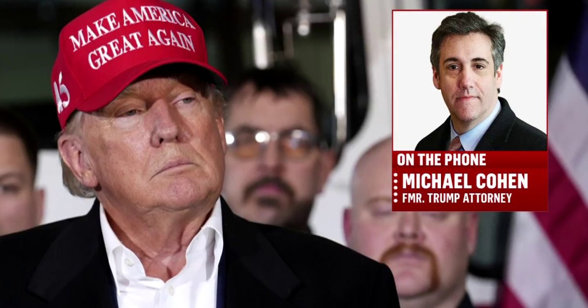 Trump indictment shows ‘no one is above the law,’ Michael Cohen says