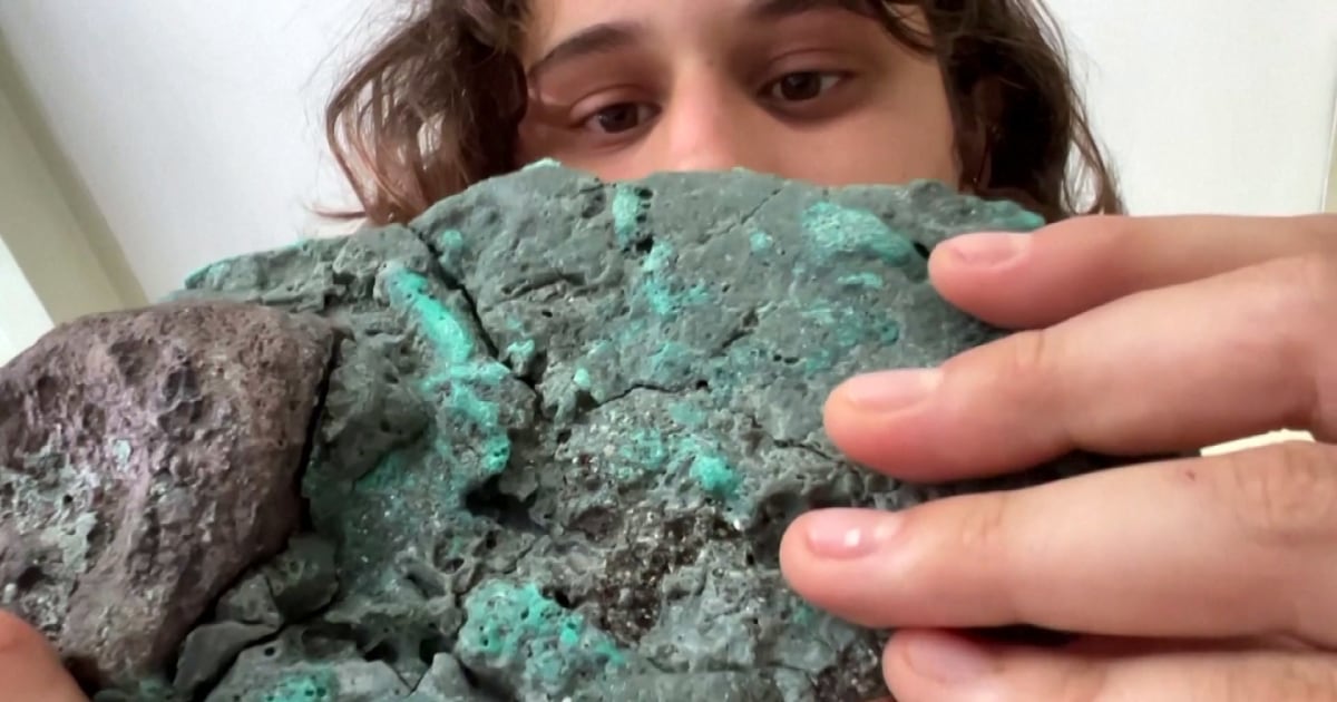 Plastic rocks found on Brazil’s volcanic Trindade Island