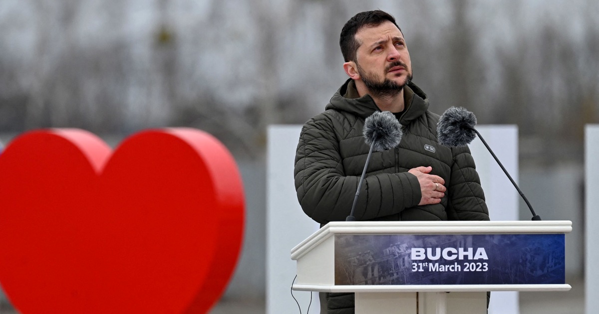 Ukraine marks anniversary of Bucha’s liberation