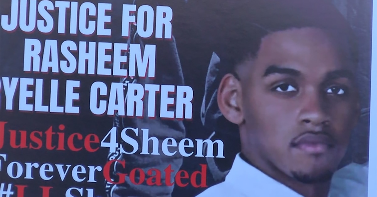 Crump calls for investigation into Rasheem Carter's death